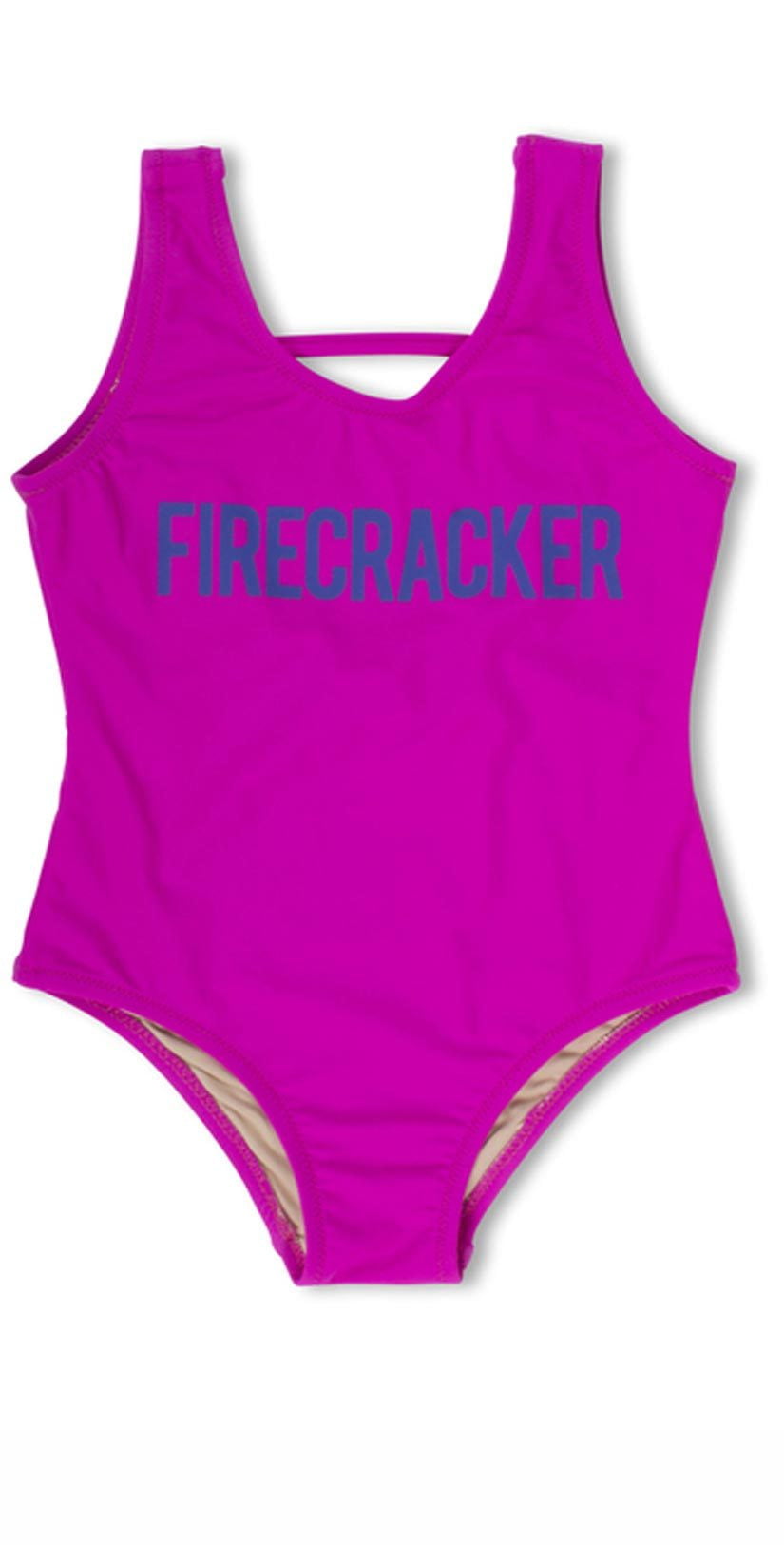 Shade Critters Girls Firecracker One Piece Swimsuit in Pink – South ...